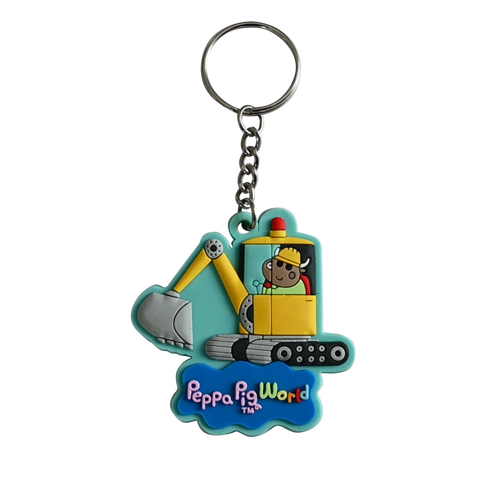 Peppa Pig World Digger Keyring – Paultons Park
