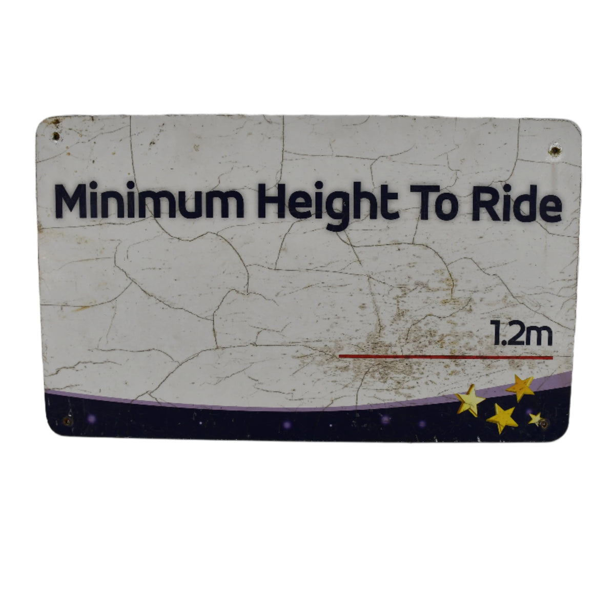 Generic Height Sign – Paultons Park