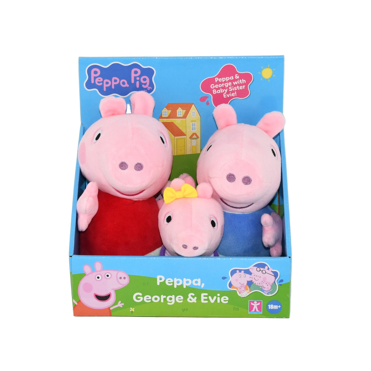 Peppa, George and Evie Plush Pack – Paultons Park