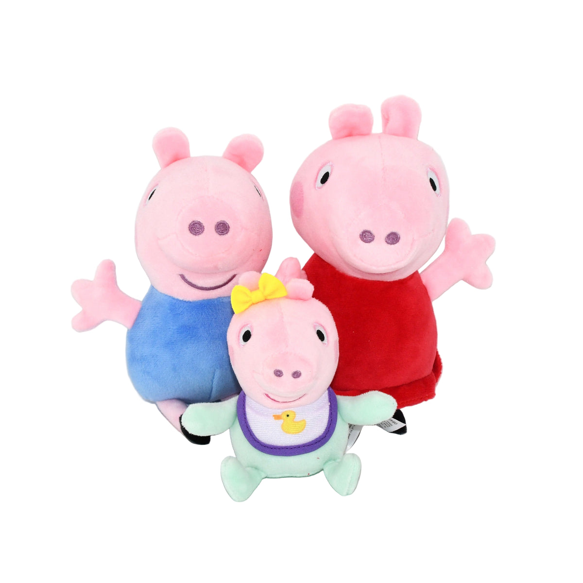 Peppa, George and Evie Plush Pack – Paultons Park
