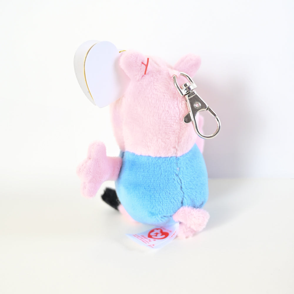 TY George Pig Plush Keychain – Paultons Park