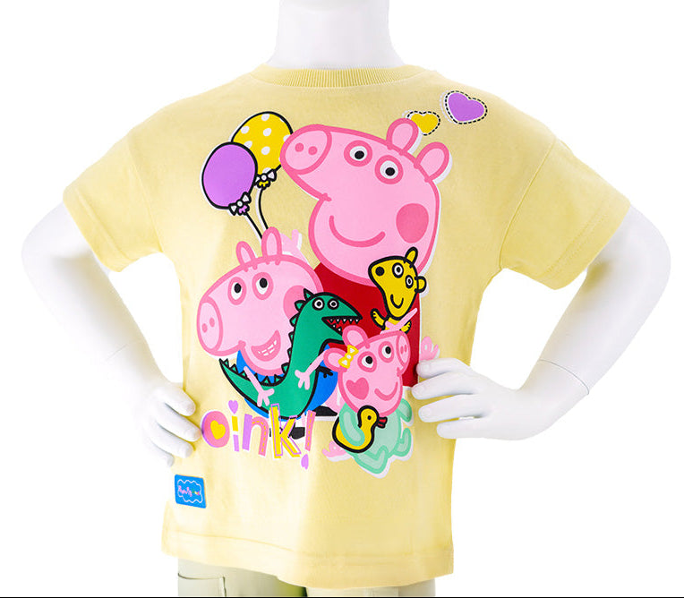 Exclusive Peppa Yellow Oink T-Shirt – Paultons Park