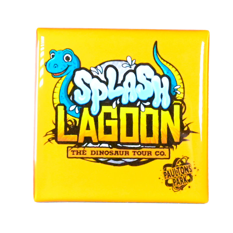 Splash Lagoon Square Magnet – Paultons Park